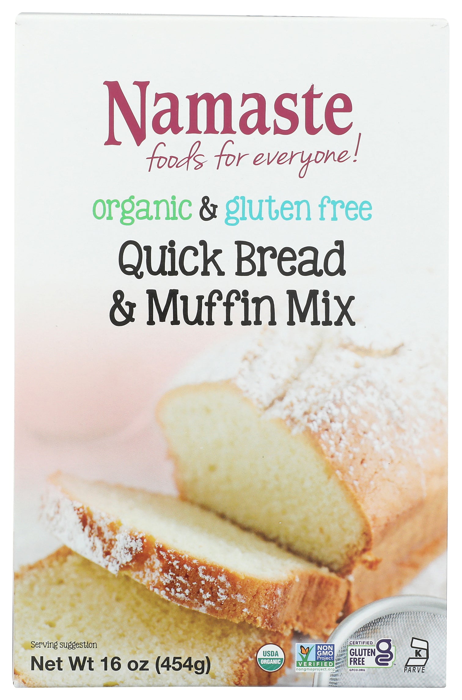 Organic Quick Bread & Muffin Mix, 16 oz – Namaste Foods