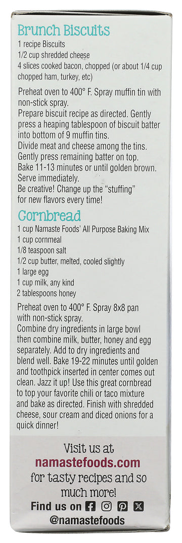 Organic All Purpose Baking Mix, 16 oz – Namaste Foods