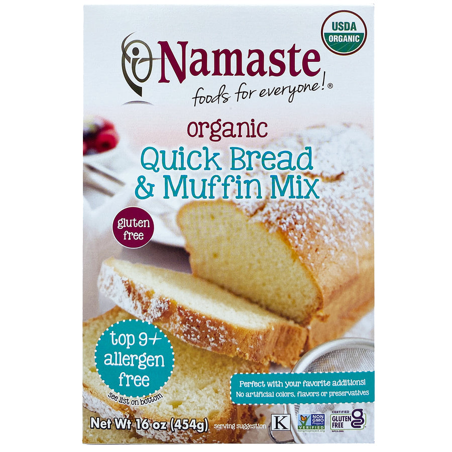 Organic Quick Bread & Muffin Mix, 16 oz – Namaste Foods