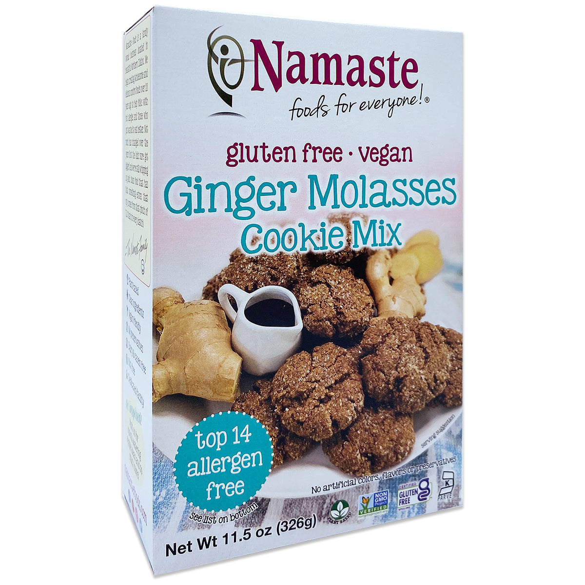 Ginger Molasses Cookie Mix, 11.5 oz – Namaste Foods