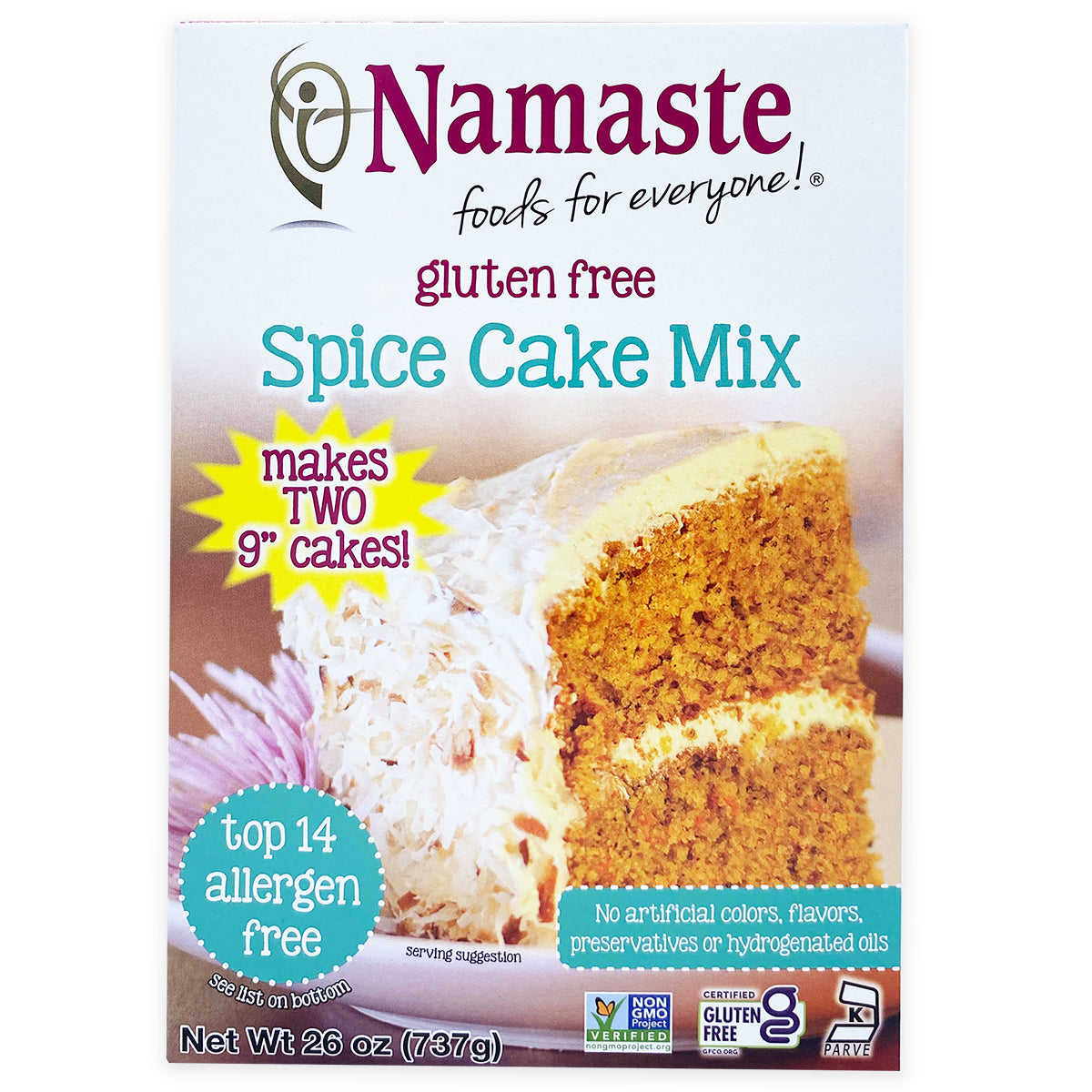 Spice Cake Mix, 26 oz – Namaste Foods